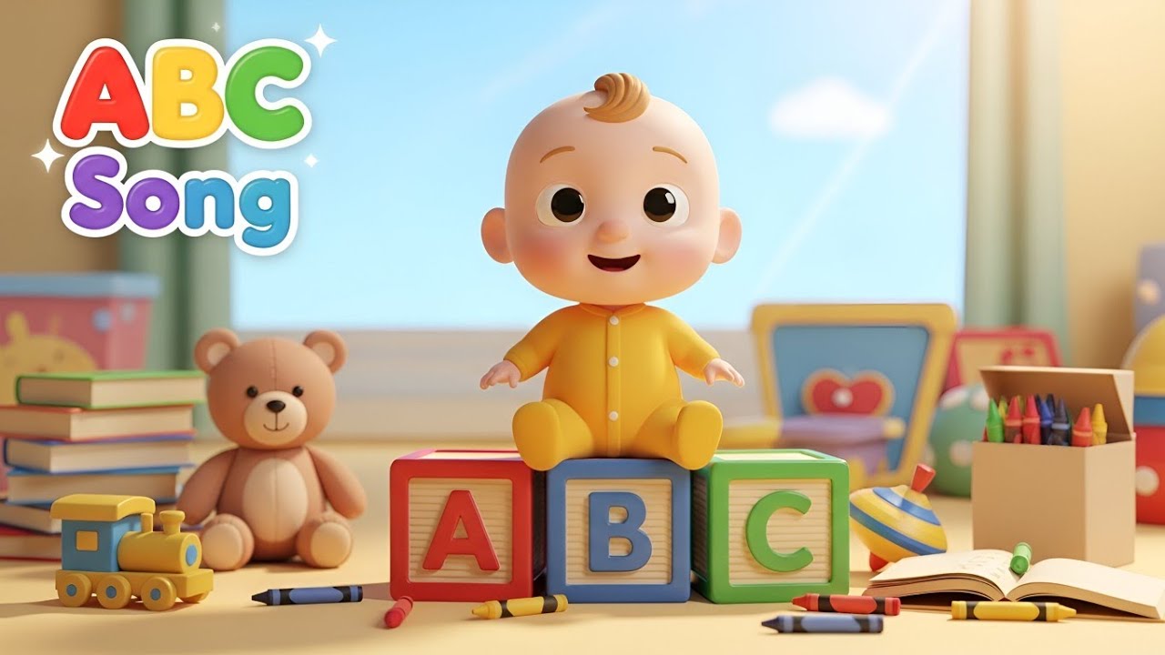 ABC Song for Kids | Learn Alphabet with Fun 3D Animation | A to Z ...