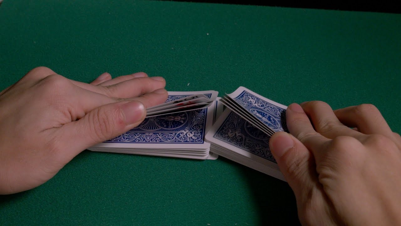 [15] Riffle Stacking Close Up - YouTube