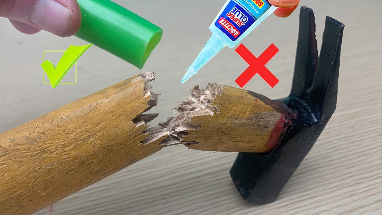 You'll want to know this plumber's secret trick! Simple hammer making ...
