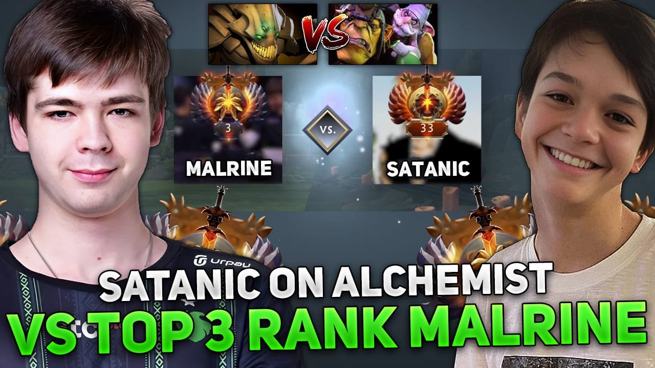 SATANIC on ALCHEMIST vs TOP 3 RANK MALRINE from FALCONS! WHO WILL WIN ...