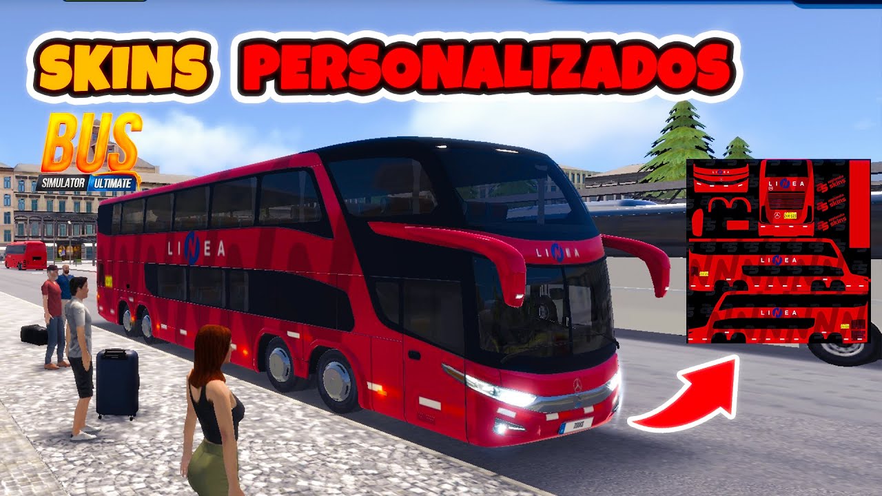 Como Crear SKIN PERSONALIZADOS desde CERO / Bus Simulator Ultimate - YouTube