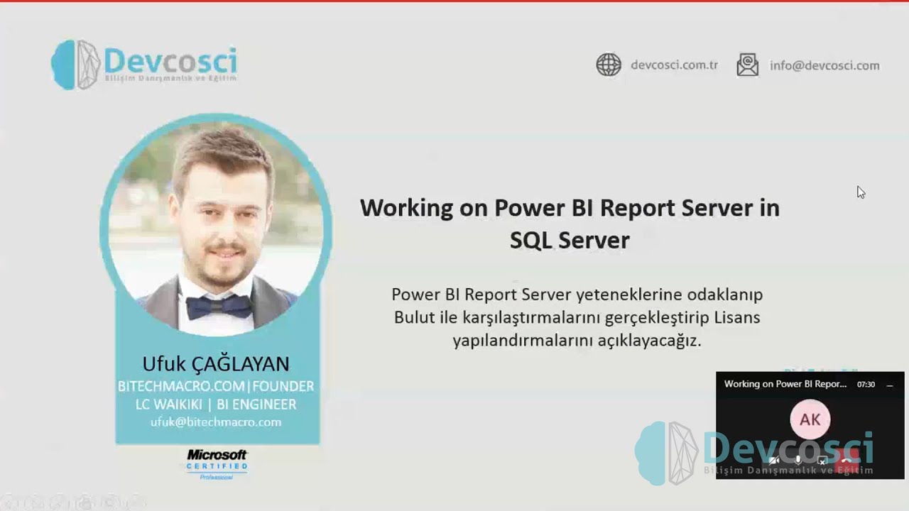 Working on Power BI Report Server in SQL Server (Data Revolution 2021 ...