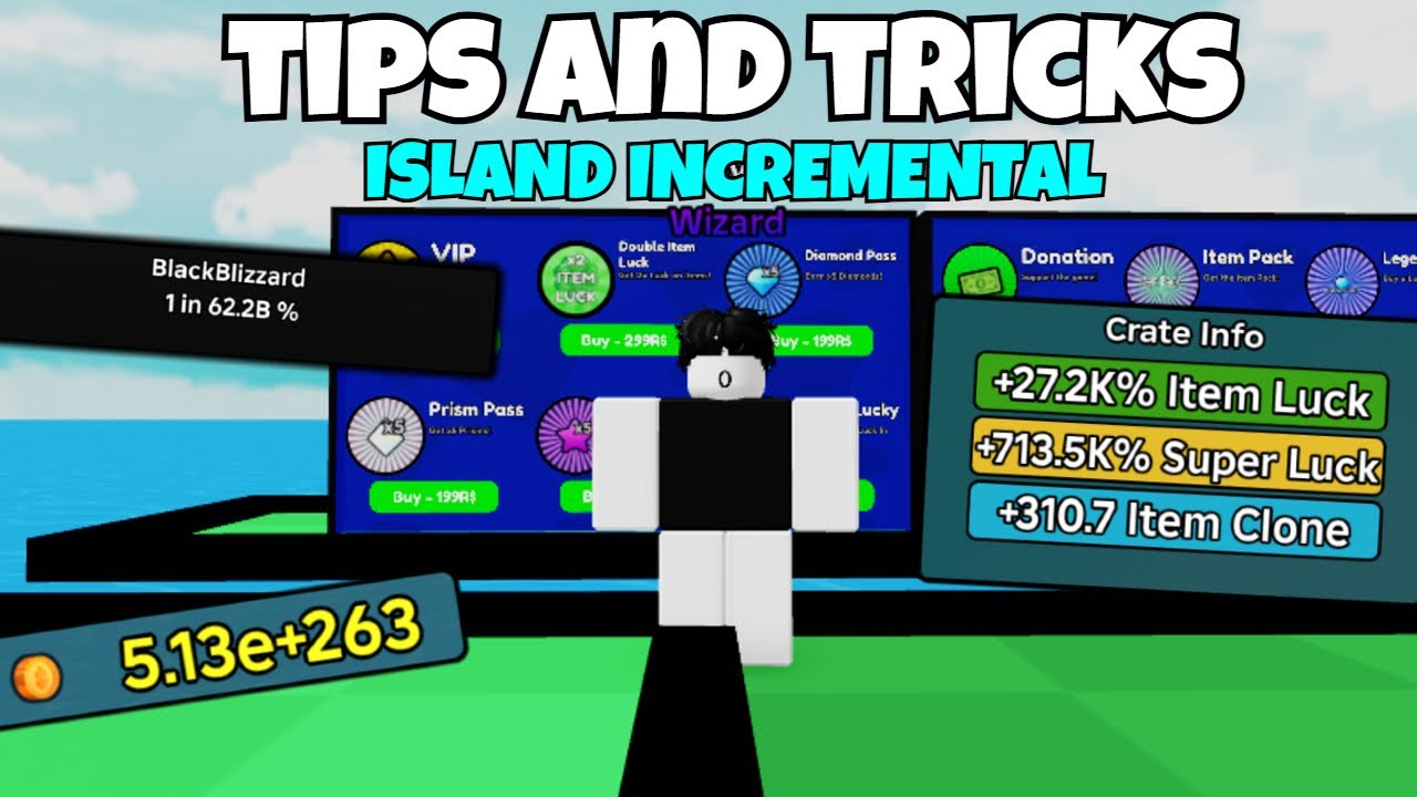 [CODES] TIPS AND TRICKS TO ISLAND INCREMENTAL TO BE PRO! - YouTube