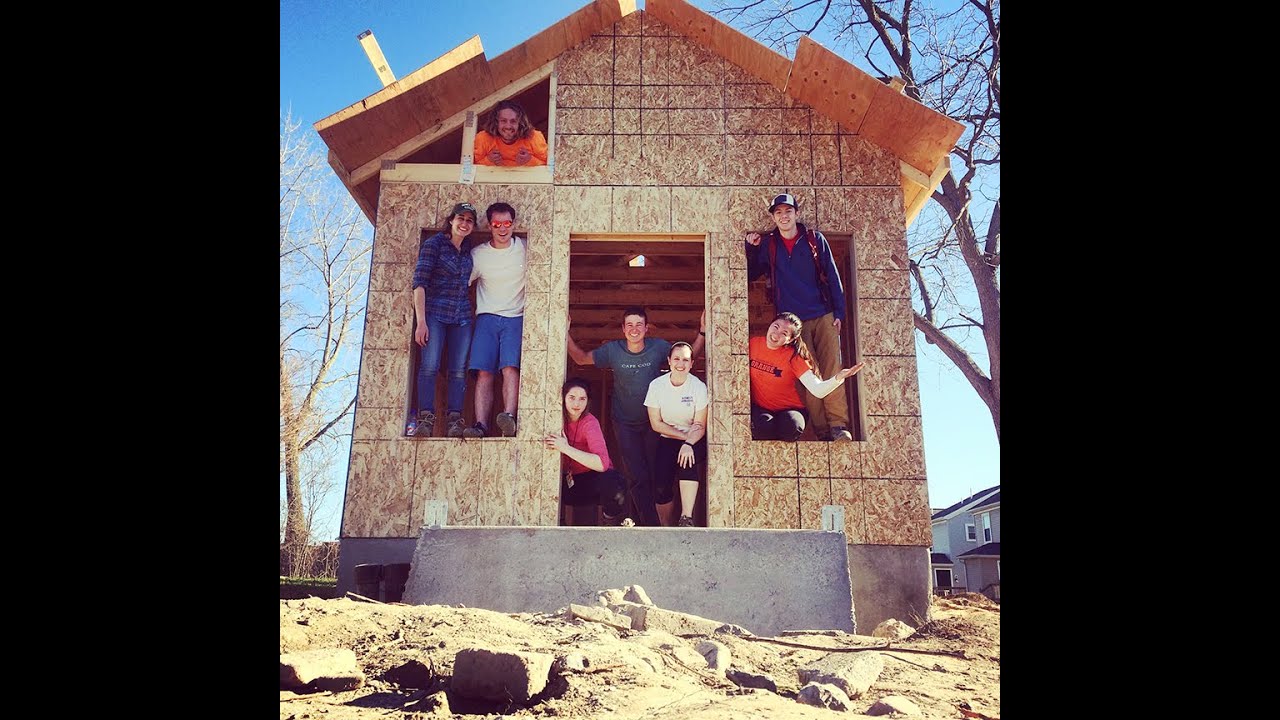 Le Moyne College Alum Andrew Lunetta’s A Tiny Home for Good - YouTube