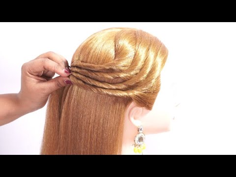 indian updo hairstyles | traditional bridal hairstyle | easy and ...