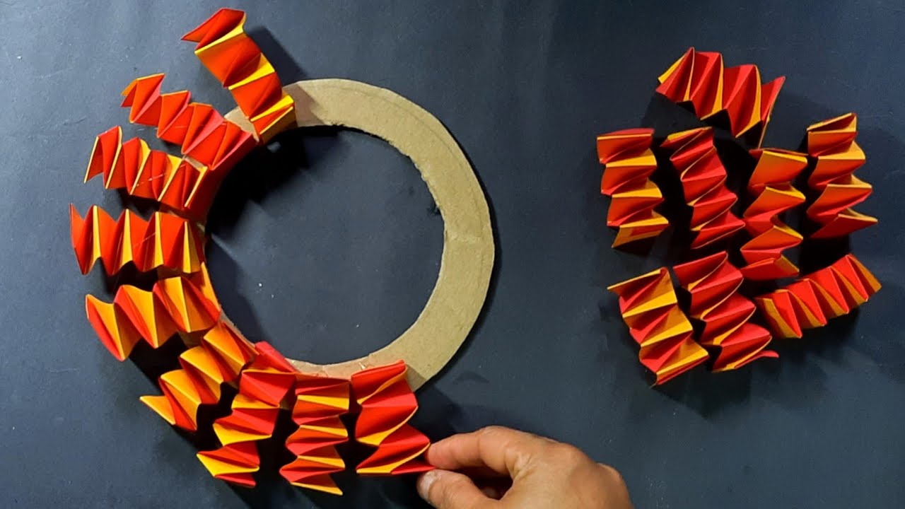 Unique Paper Wall Hanging Craft / Paper CraftFor Home Decoration /Easy ...