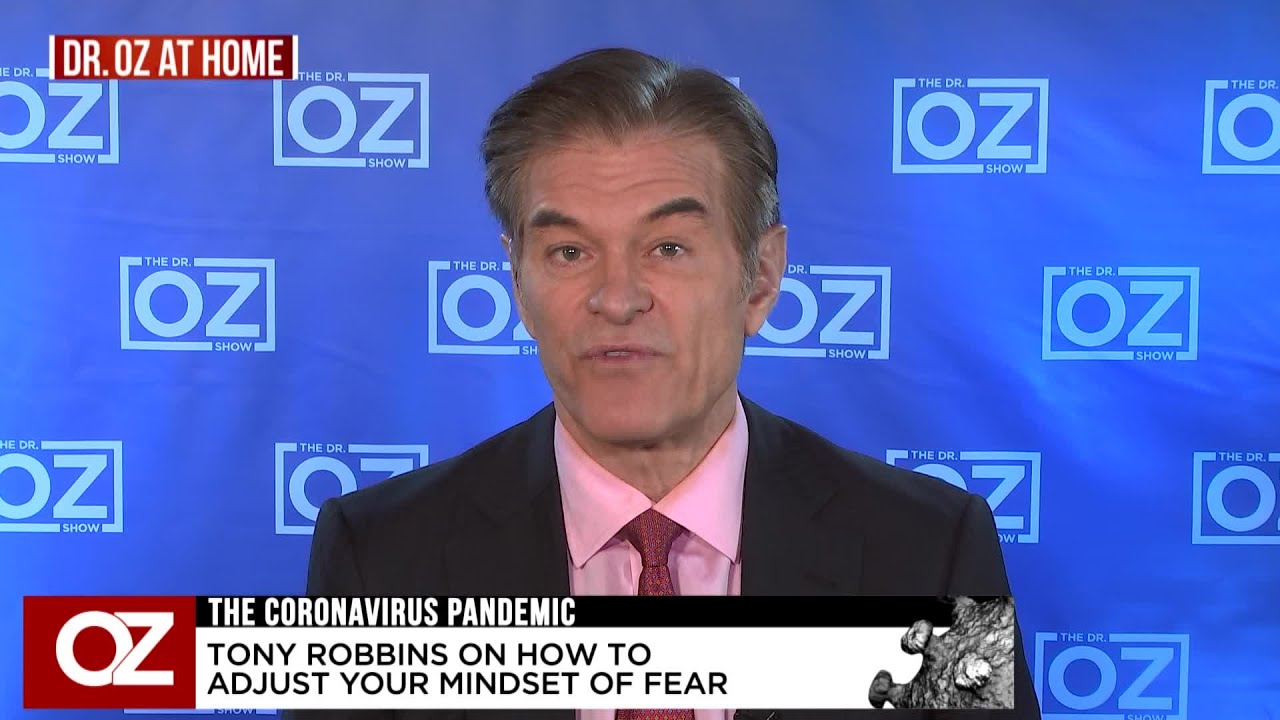 Dr. Oz Asks Tony Robbins To Explain How Fear Impacts The Way Our Brain ...