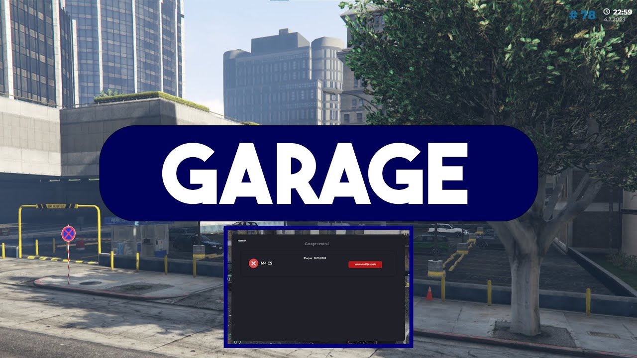 SCRIPT GARAGE FIVEM - YouTube