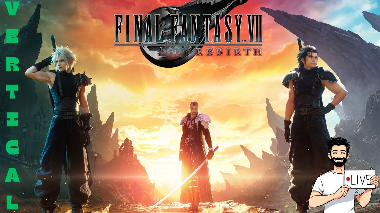 Finally Continuing Final Fantasy VII Rebirth! Vertical Version! - YouTube
