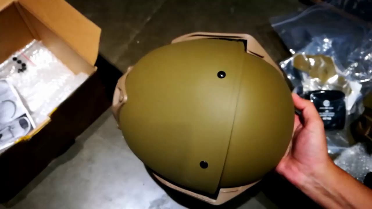 Airframe Helmet (Tactical Assault Frame Helmet.) Ver.2017 - YouTube