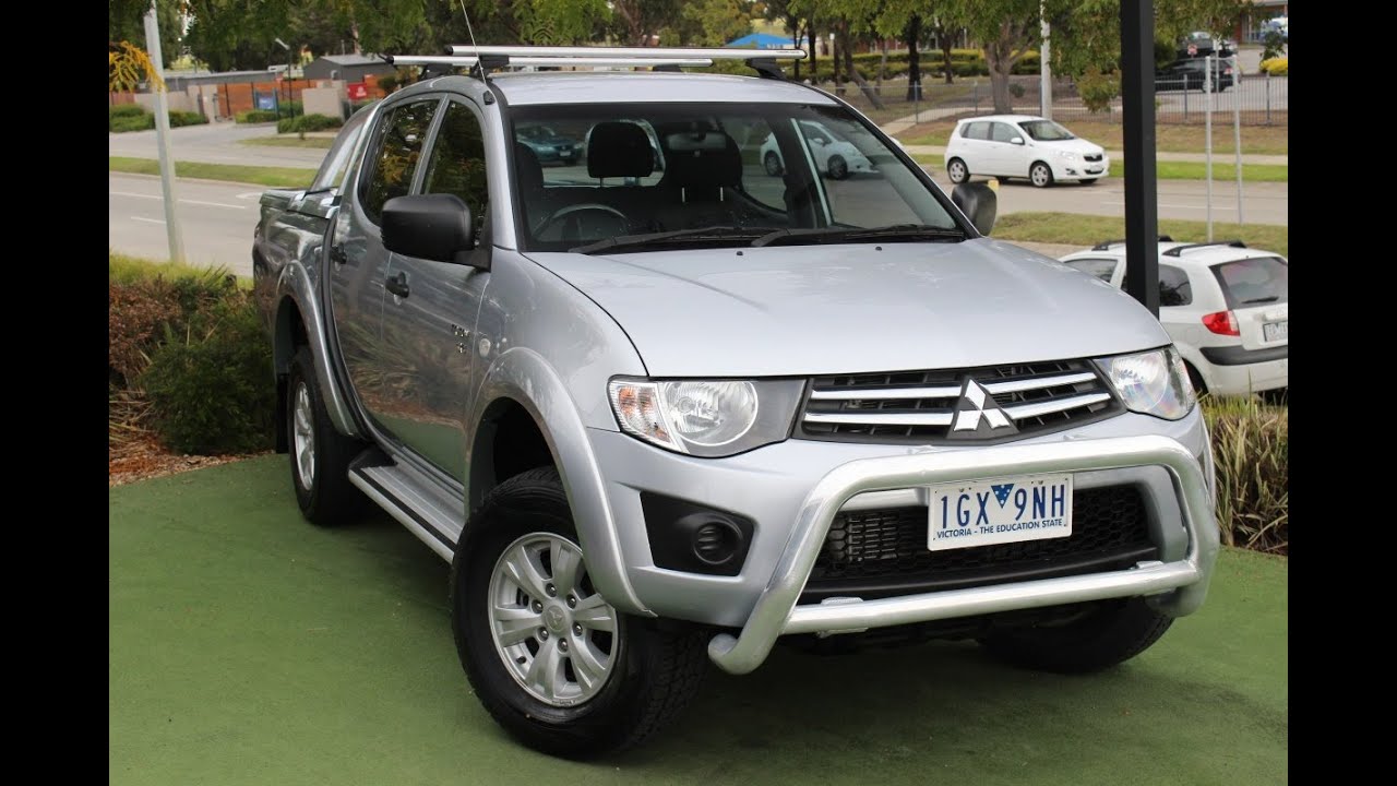 B5108 - 2011 Mitsubishi Triton GL-R MN Auto 4x4 Review - YouTube