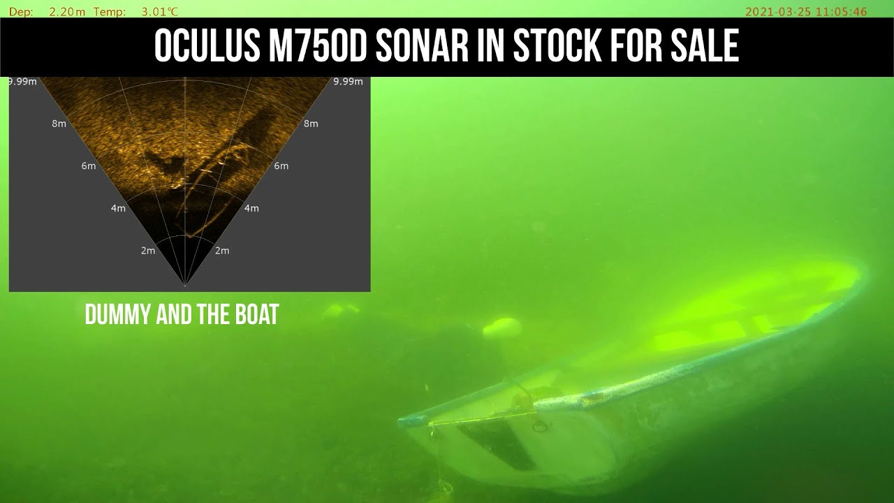 Oculus M750d Sonar in stock at BUVI Scandinavia - YouTube