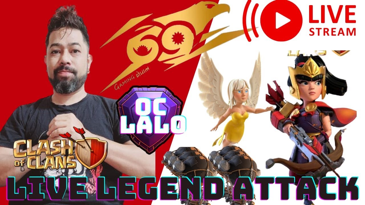 QC LALO LIVE LEGEND HIT & FRIENDLY WAR |clash of clans #coc - YouTube
