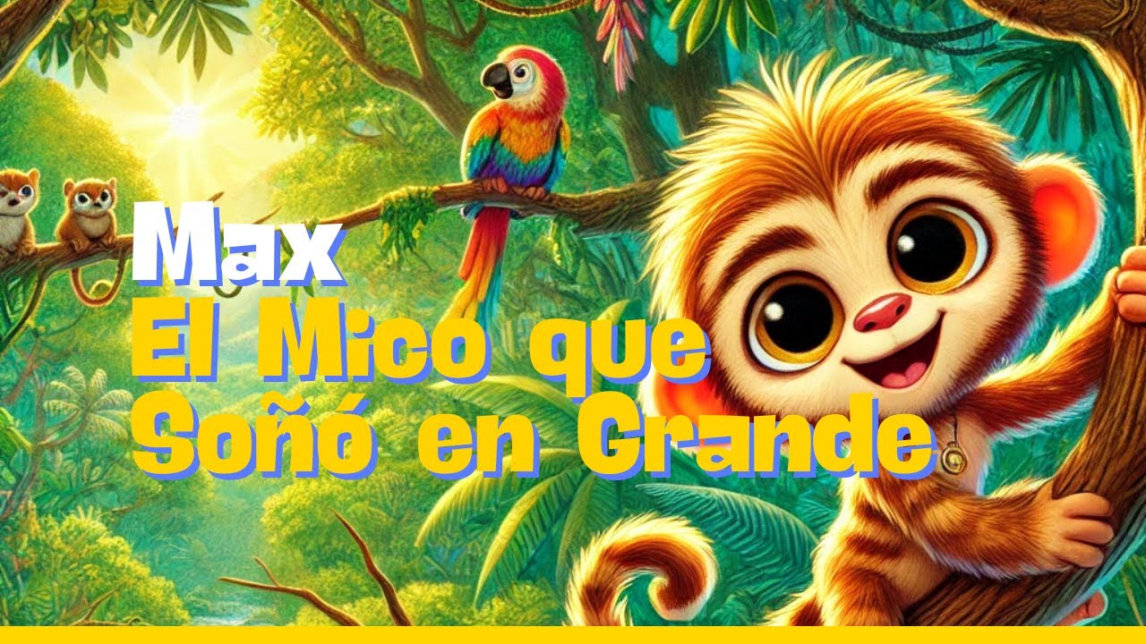 La Inspiradora Historia de Max: El Mico Pequeño que Soñó en Grande ...