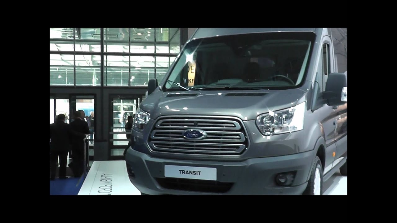 Der neue Ford Transit auf der IAA 2012 - YouTube