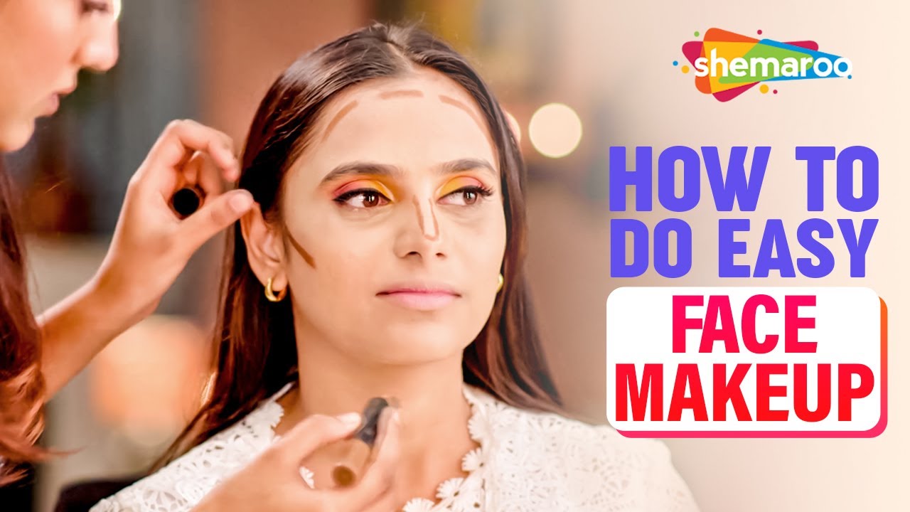 How To Do Easy Face Makeup | Subtle Face Makeup - Step By Step ...