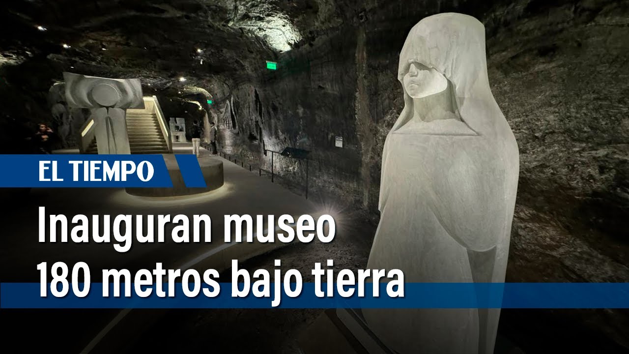 Inauguran museo 180 metros bajo tierra | El Tiempo - YouTube