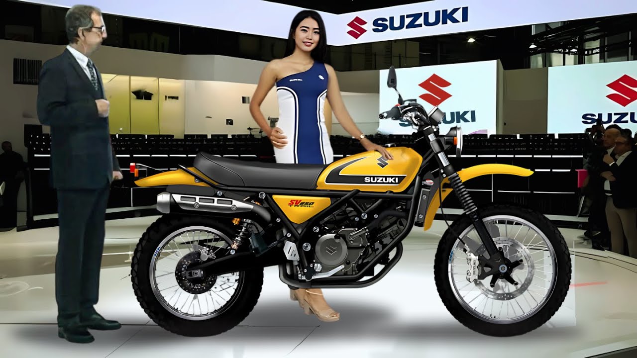 2025 NEW SUZUKI SV 650 TRAIL YELLOW WEAPON SERIES INTRODUCED!! - YouTube