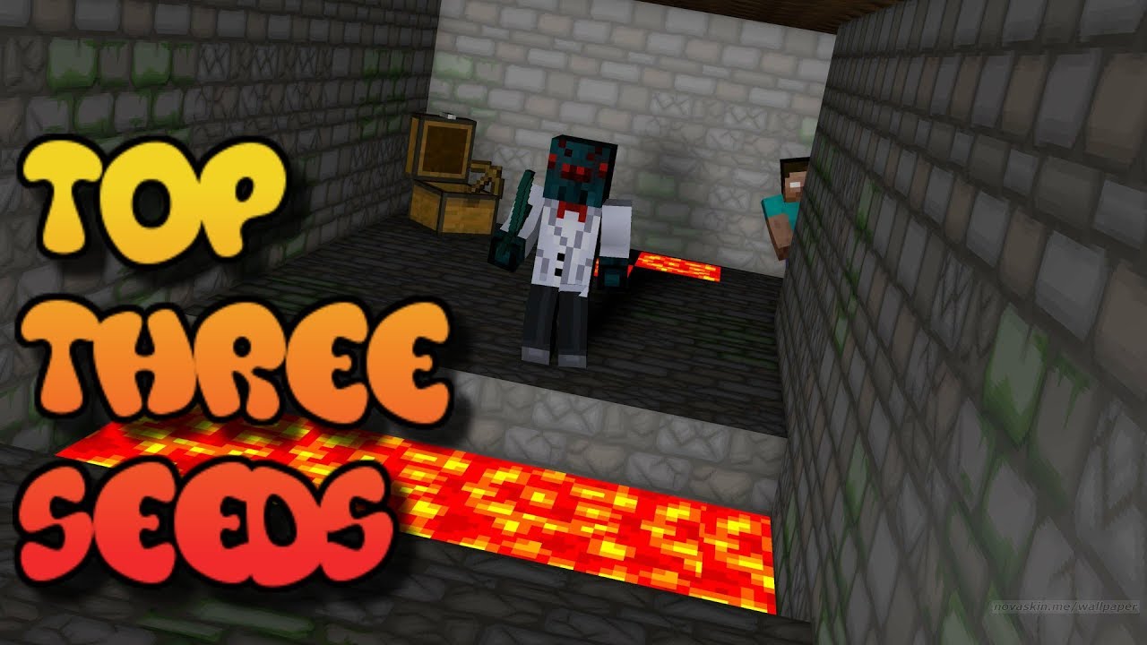 Minecraft - TOP THREE SCARY SEEDS! - YouTube