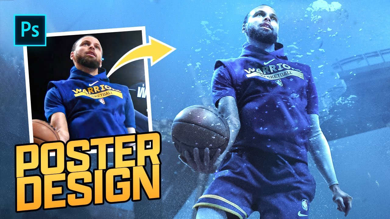How I Created This UnderWater Scene Photoshop! | Sports Design Overview ...