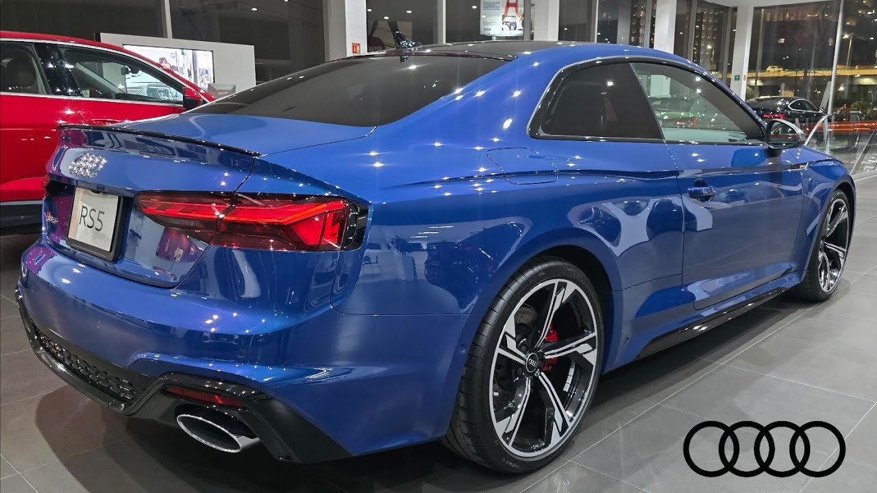 Audi RS5 2024 COUPE DISPONIBLE Azul ascari - YouTube