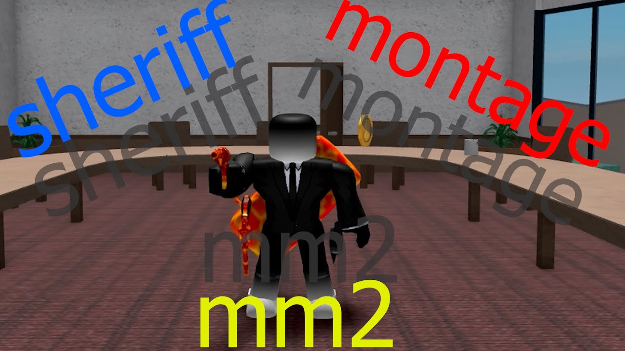Roblox mm2 Sheriff Montage - YouTube