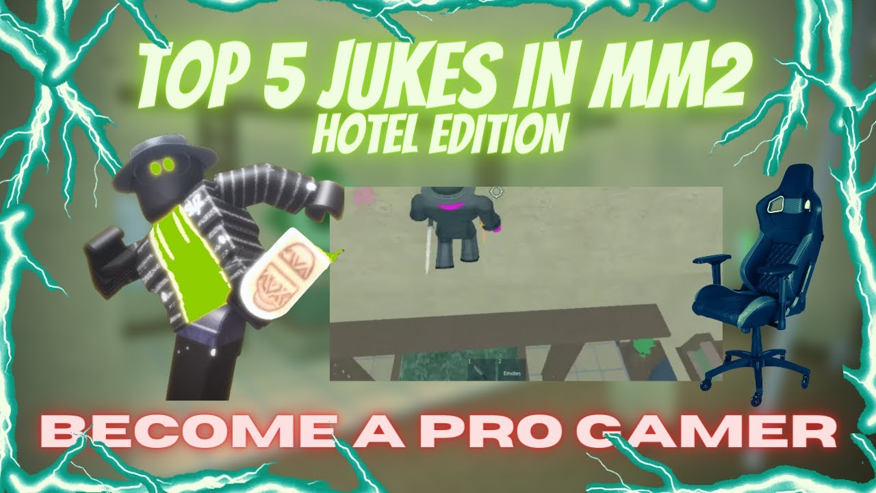 TOP 5 JUKES IN MM2! (hotel edition) - YouTube