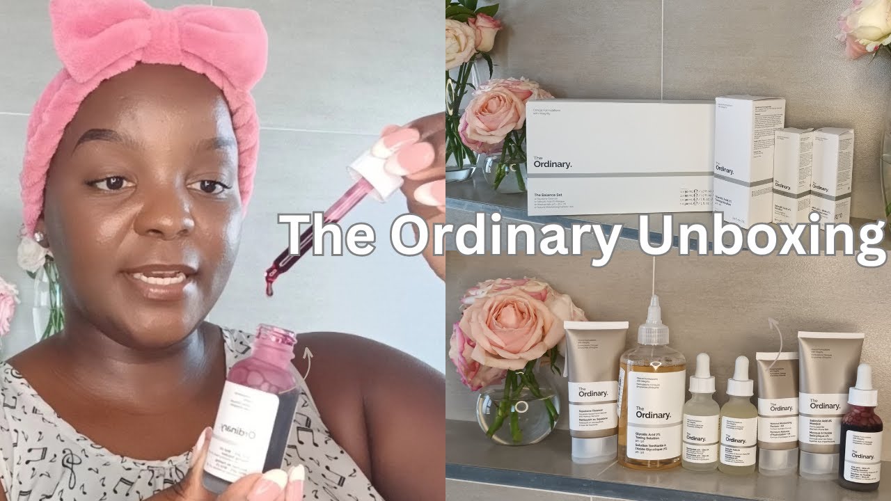 Unboxing The Ordinary Products || Skincare Haul || South African ...