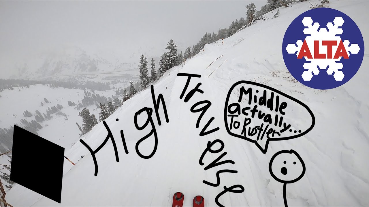 High Traverse (Black Diamond) @Alta, UT (March, 2024) - YouTube
