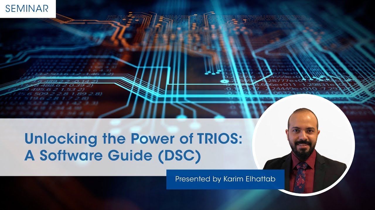 Unlocking the Power of TRIOS: A Software Guide (DSC) - YouTube