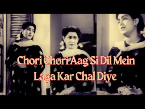 chori chori aag si _ sulochna kadam _ dholak 1951 _ shyamlal _ shyam sunder _ satish batra
