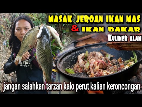 MENU KESUKAAN DEDE INOEN | TUMIS JEROAN IKAN MAS | KULINER ALAM