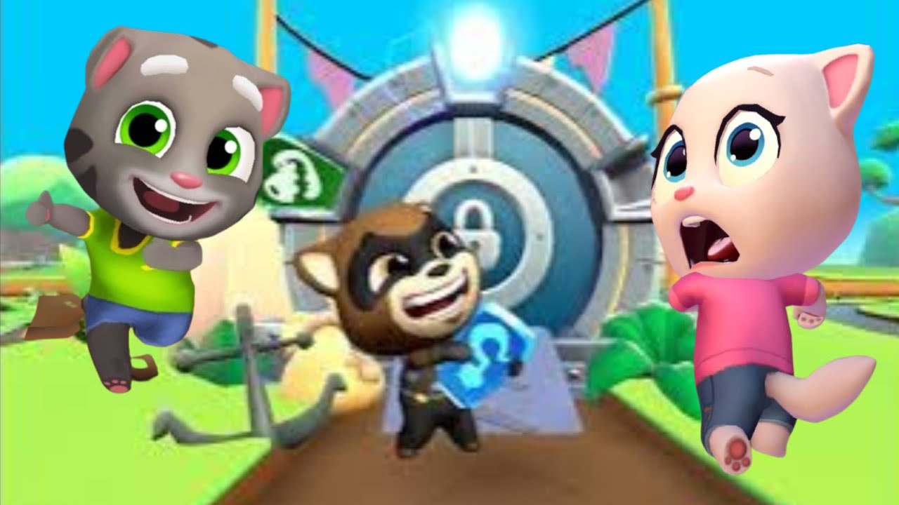 How To Play Talking Tom Gold Run To Full Screen Thre World Chase ...
