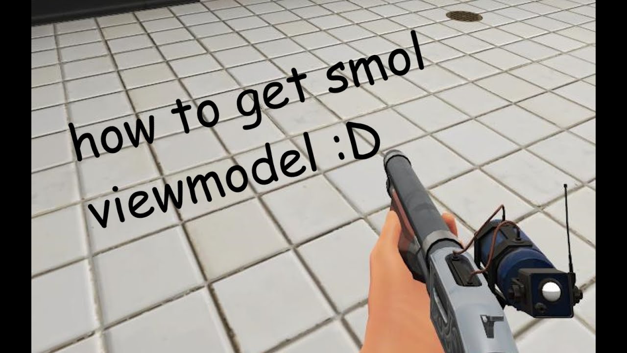How to get small viewmodels in tf2! - YouTube