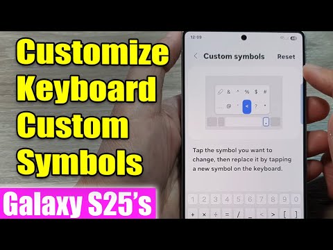 Galaxy S25/S25+/Ultra: Set Up Custom Symbols on Keyboard! 🛠️ - YouTube