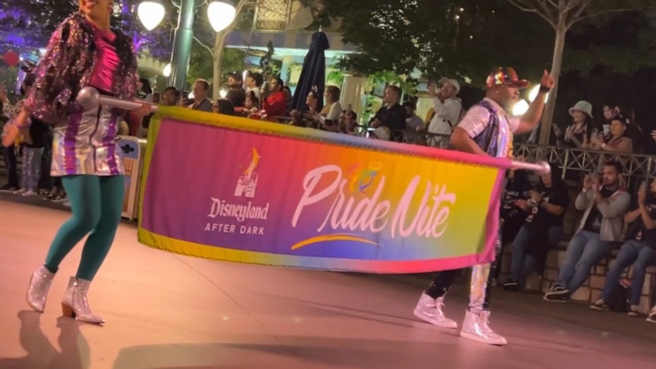 Welcome Pride Cavalcade - Disneyland After Dark - Pride Nite 2023 - YouTube