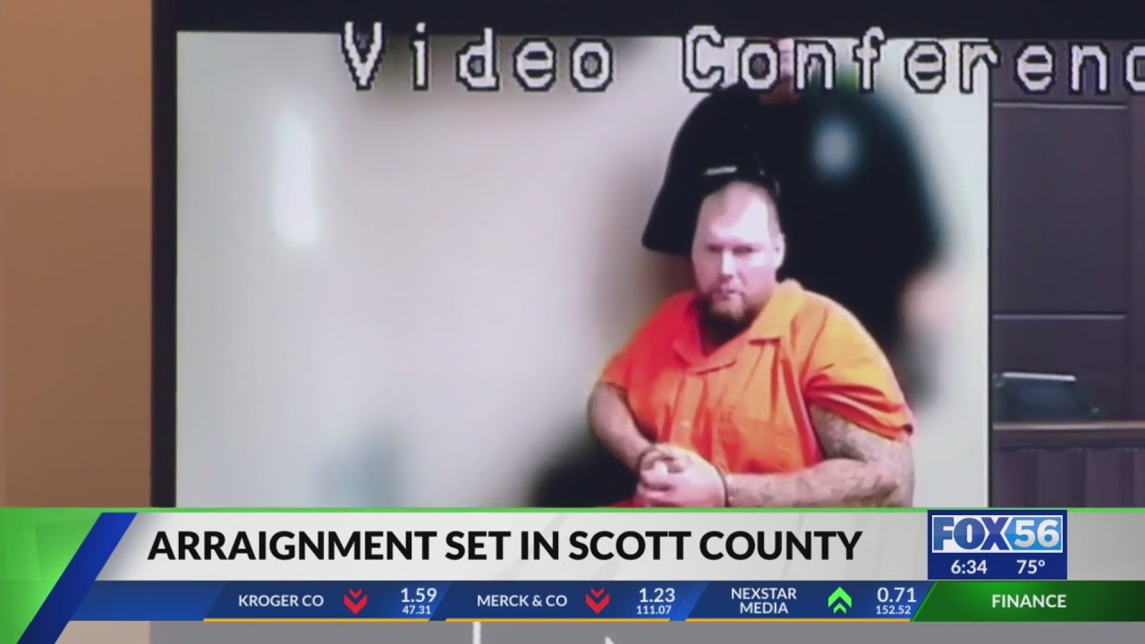 Arraignment of alleged Scott County shooter scheduled - YouTube