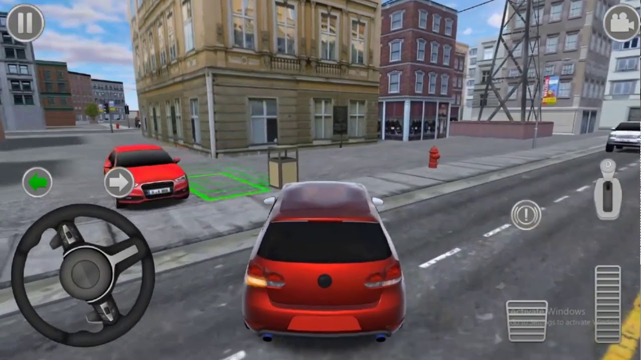 City Car Driving #4 - Red Mini Car Simulator Parking Game Android ...