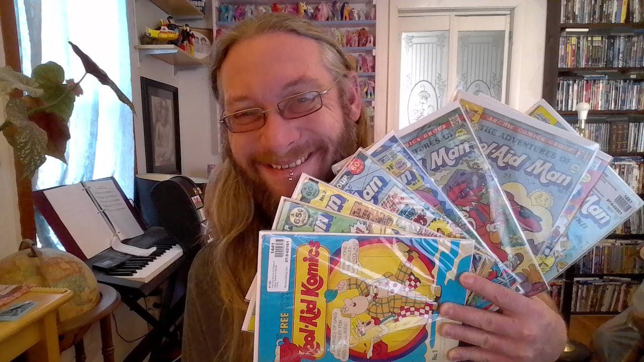 Oh YEAH!! My Kool Aid Comics Collection - YouTube
