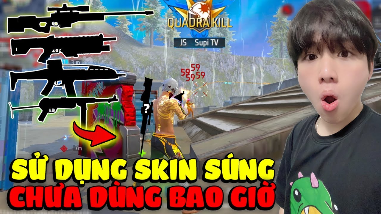 Supi Lần Đầu Sử Dụng Các Skin Súng Chưa Dùng Bao Giờ Để Leo Thách Đấu ...