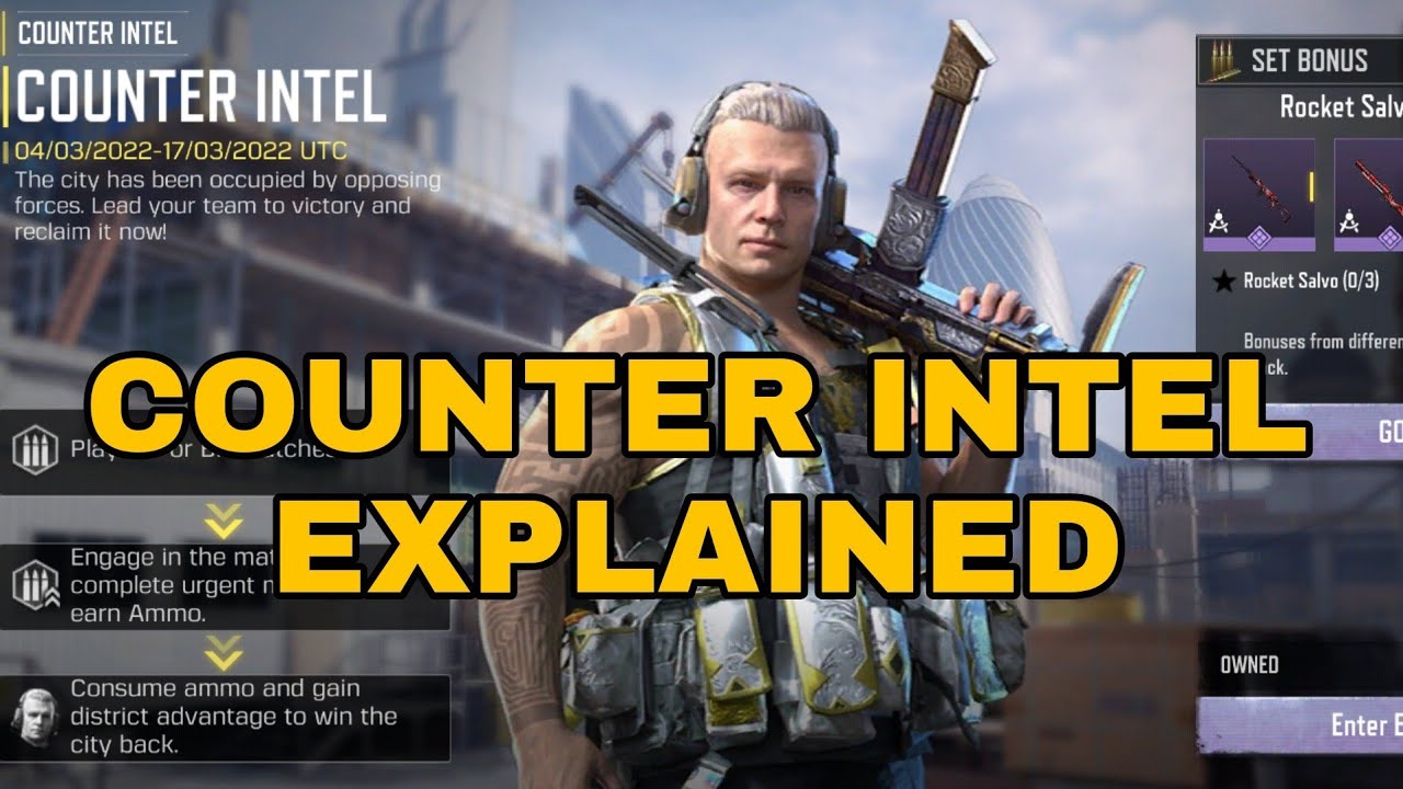 COUNTER INTEL Event Explained in COD Mobile - YouTube