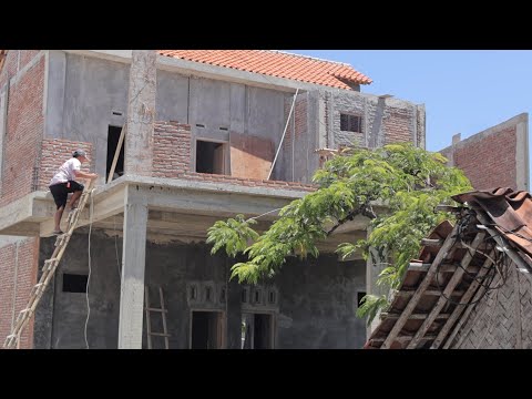 Ke kontrakan sekalian ngintip perkembangan yg masih on process  