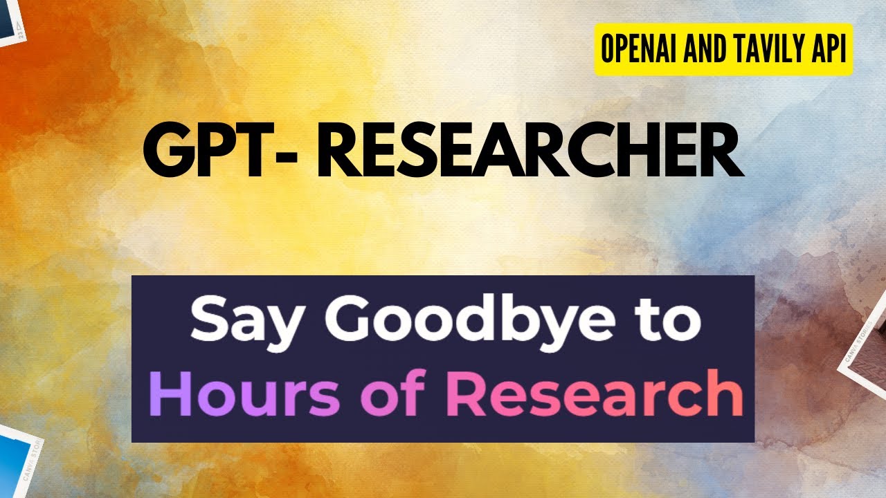 Shocking Trick to Conduct Hours of Research | GPT-Researcher [a-z ...