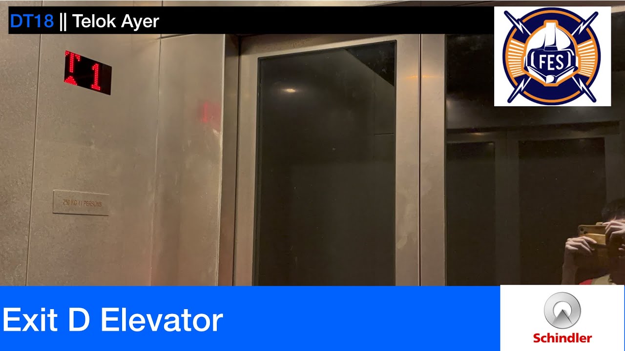 Telok Ayer MRT Station / Far East Square || Schindler Elevator (Exit D ...