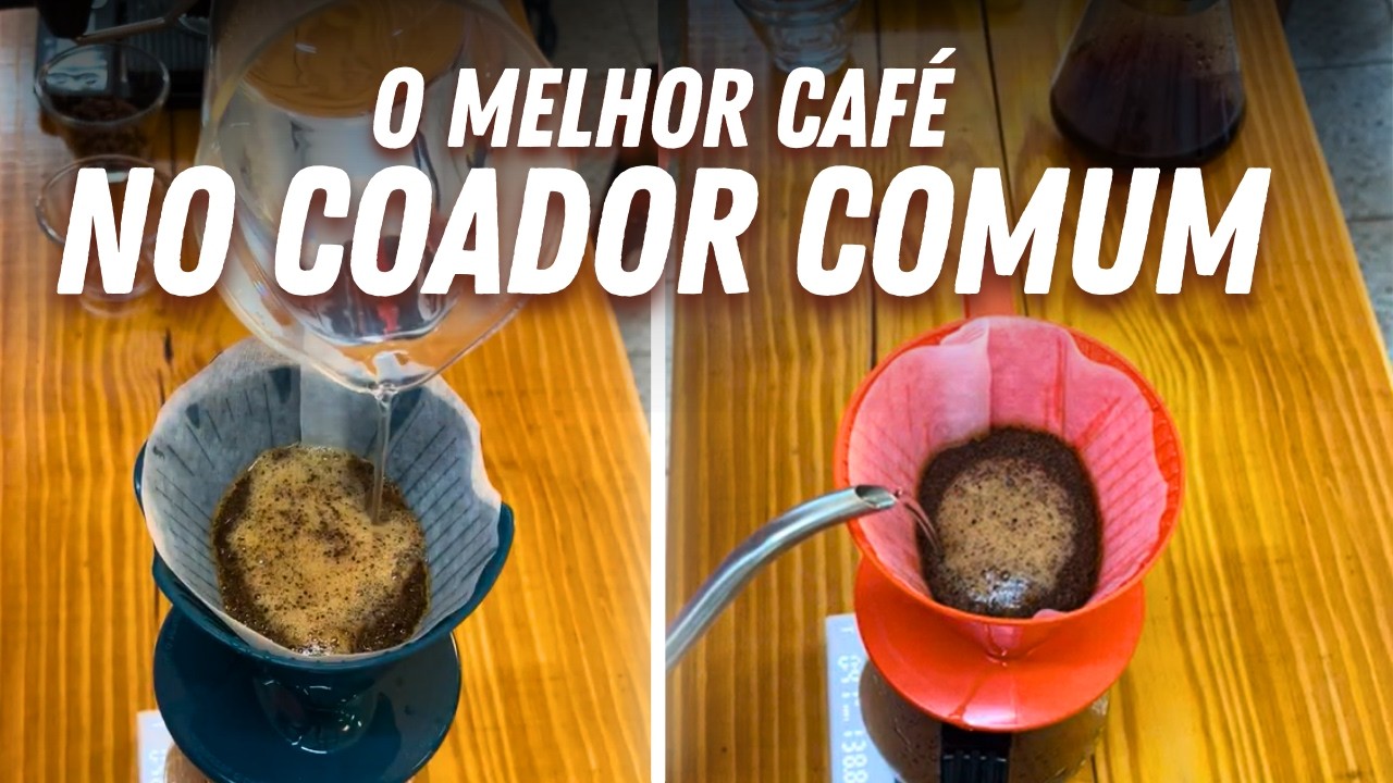 O melhor café no coador comum: Como preparar um café gostoso para tomar ...