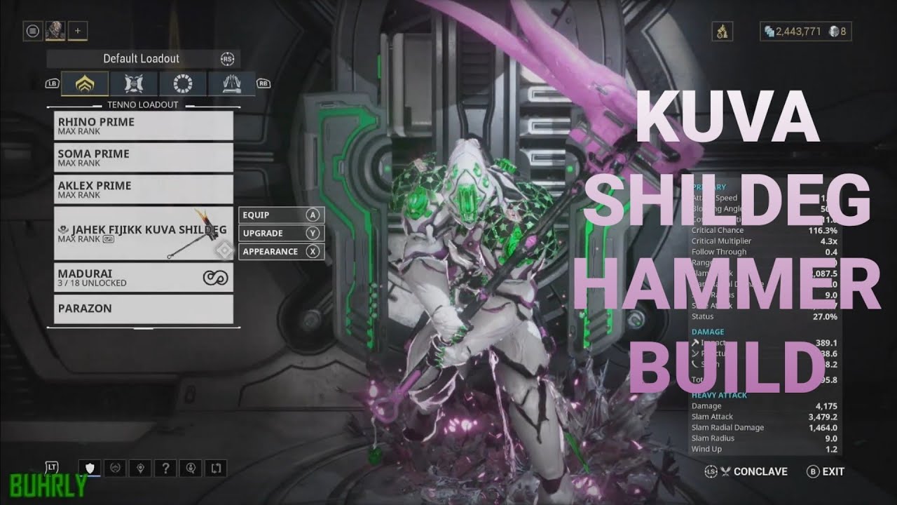 Warframe | My "KUVA SHILDEG" Build! Upon Request by Many - YouTube