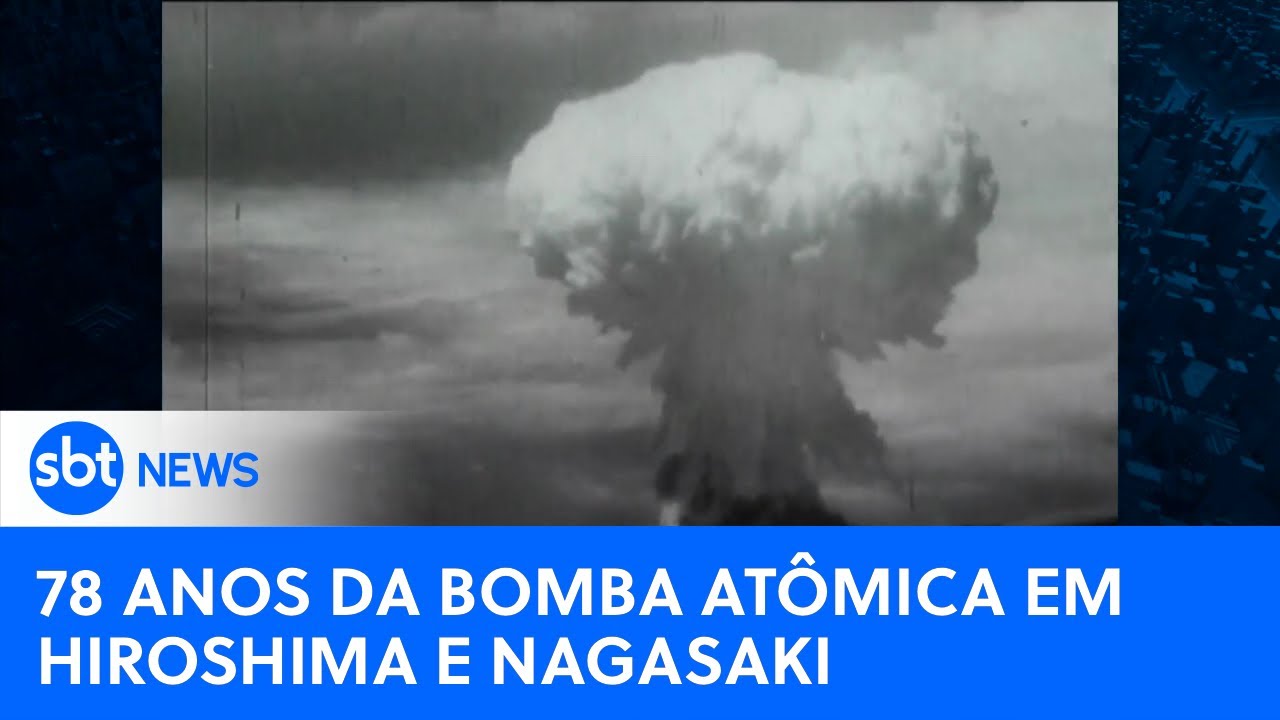 Japão completa 78 anos do ataque da bomba atômica em Hiroshima e ...