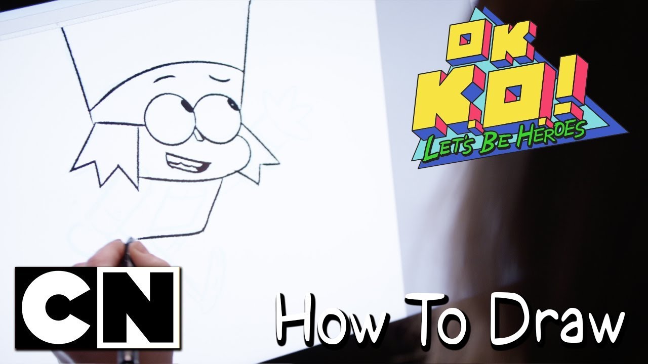 OK K.O.! Let's Be Heroes | How To Draw: K.O. - YouTube