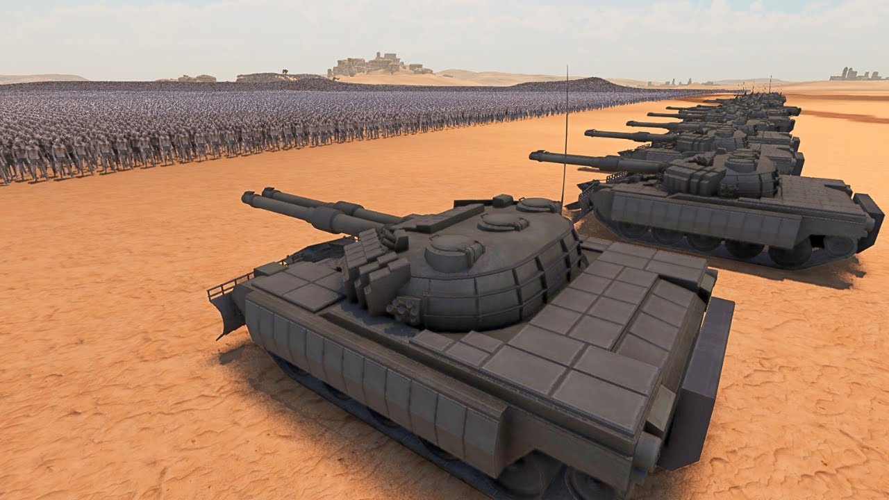 100 ANTI - ZOMBIE TANKS vs 2 MILLION ZOMBIES | Ultimate Epic Battle ...