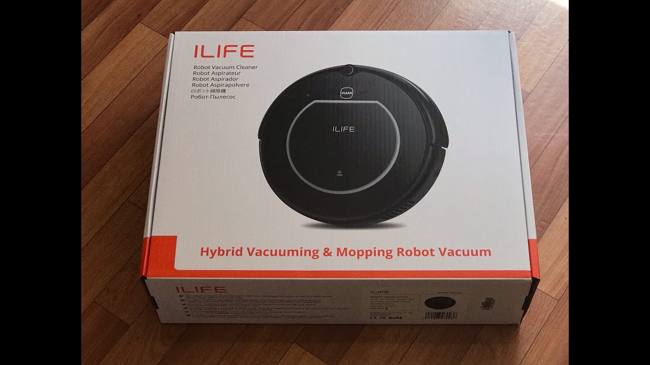 Обзор ILIFE V55 Pro | Робот пылесос с TMALL - YouTube